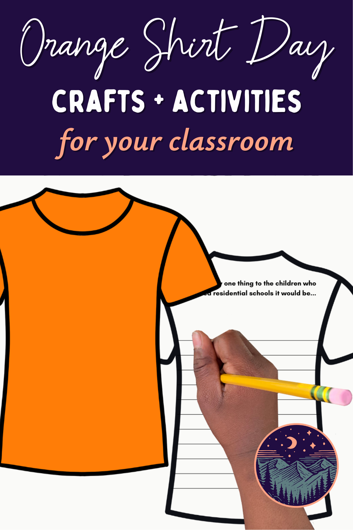 Orange Shirt Day Activity and Craft Ideas Created by an Indigenous ...
