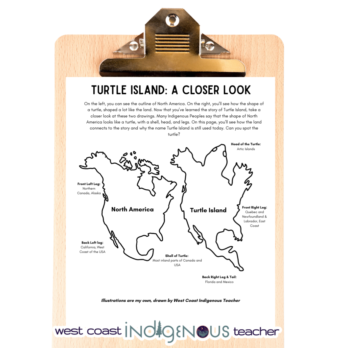 Turtle Island and Indigenous Storytelling Lesson - West Coast ...