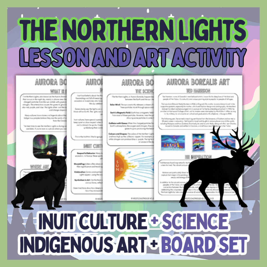 Northern Lights - Indigenous Art Canada - Aurora Borealis Art ...
